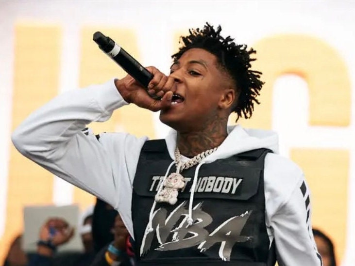 NBA Youngboy Monkey 18k Gold/white Gold CZ Diamond Hiphop Iced - Etsy