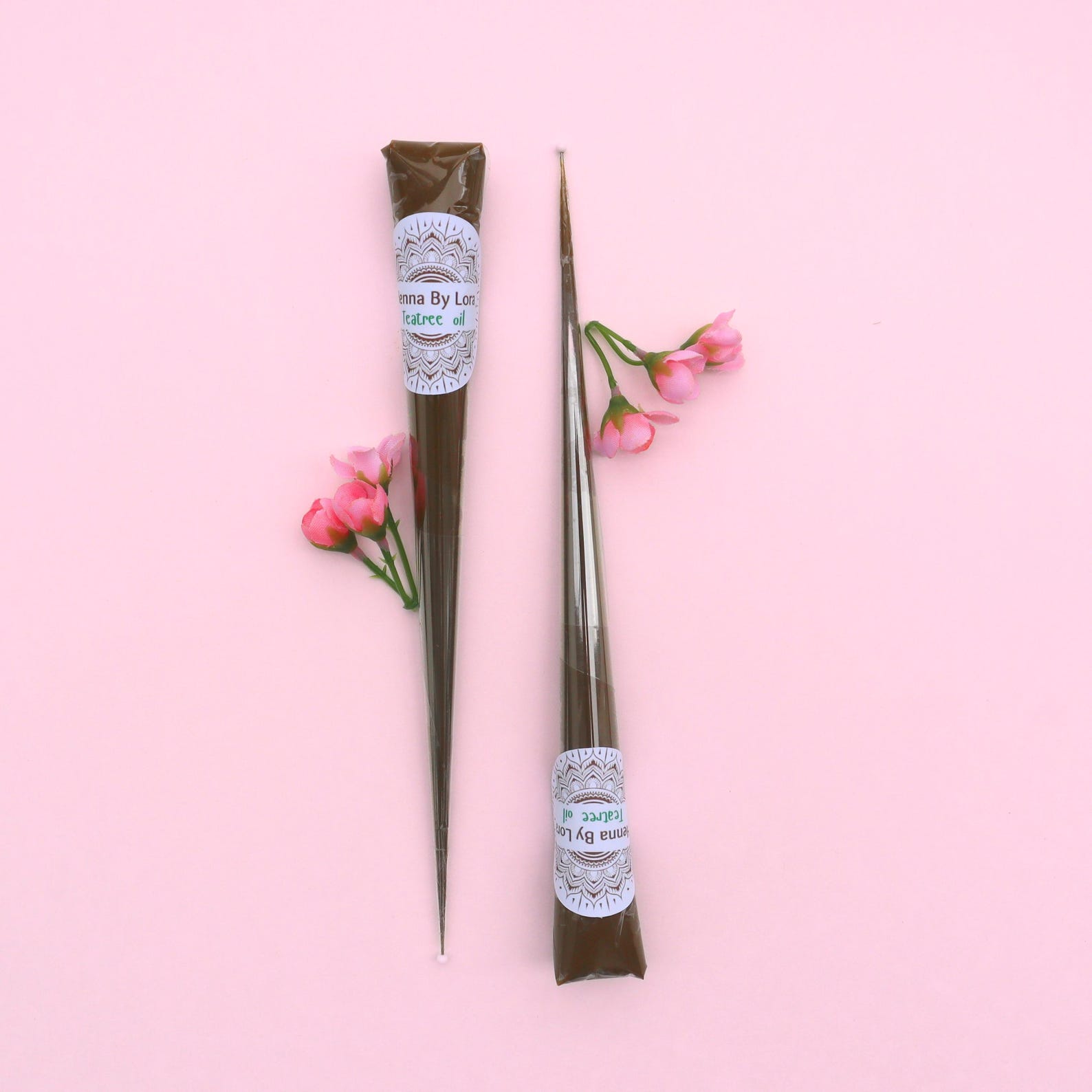 Organic Henna Cones ,organic Henna Cones With Teatree Oil , Natural ...