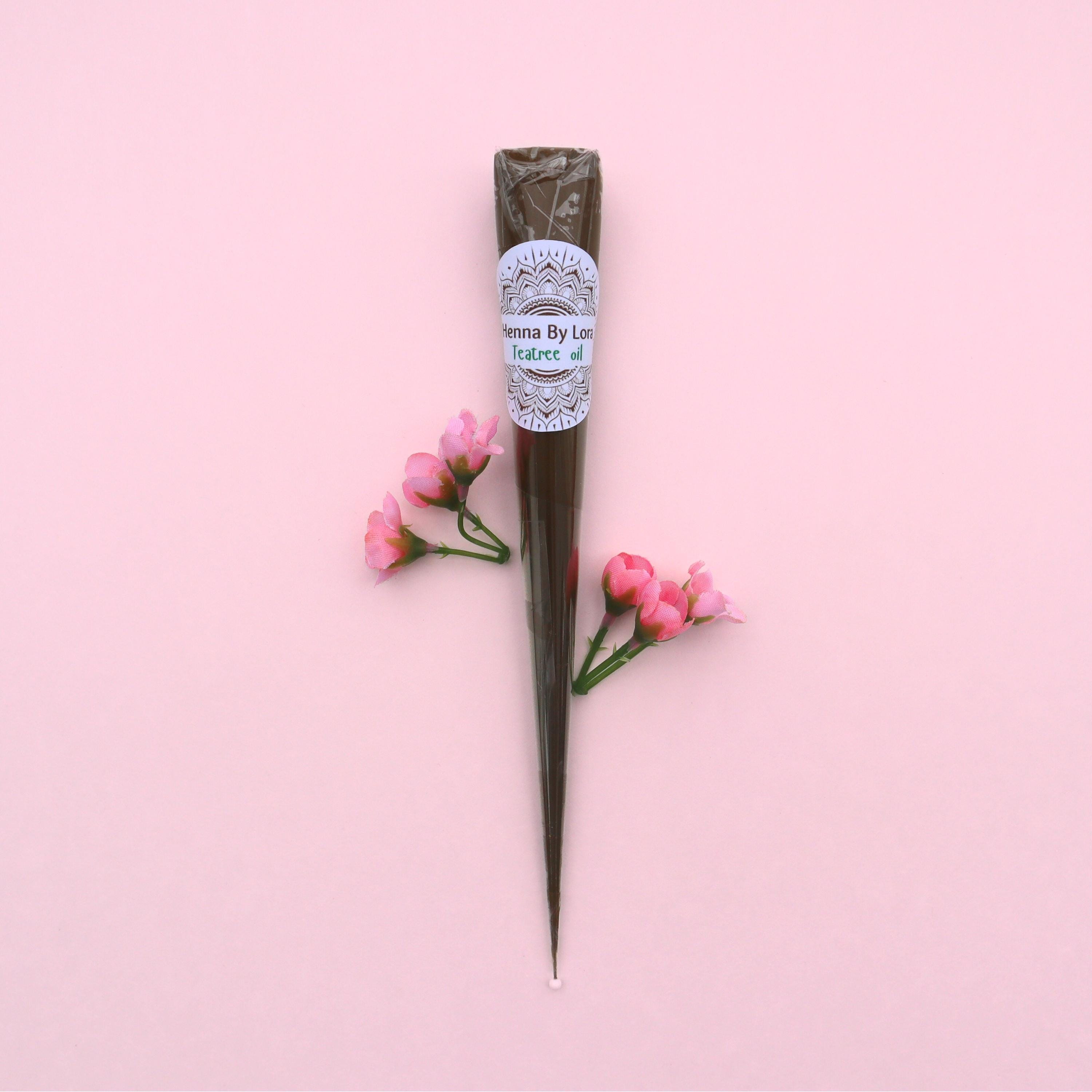 Organic Henna Cones ,organic Henna Cones With Teatree Oil , Natural ...