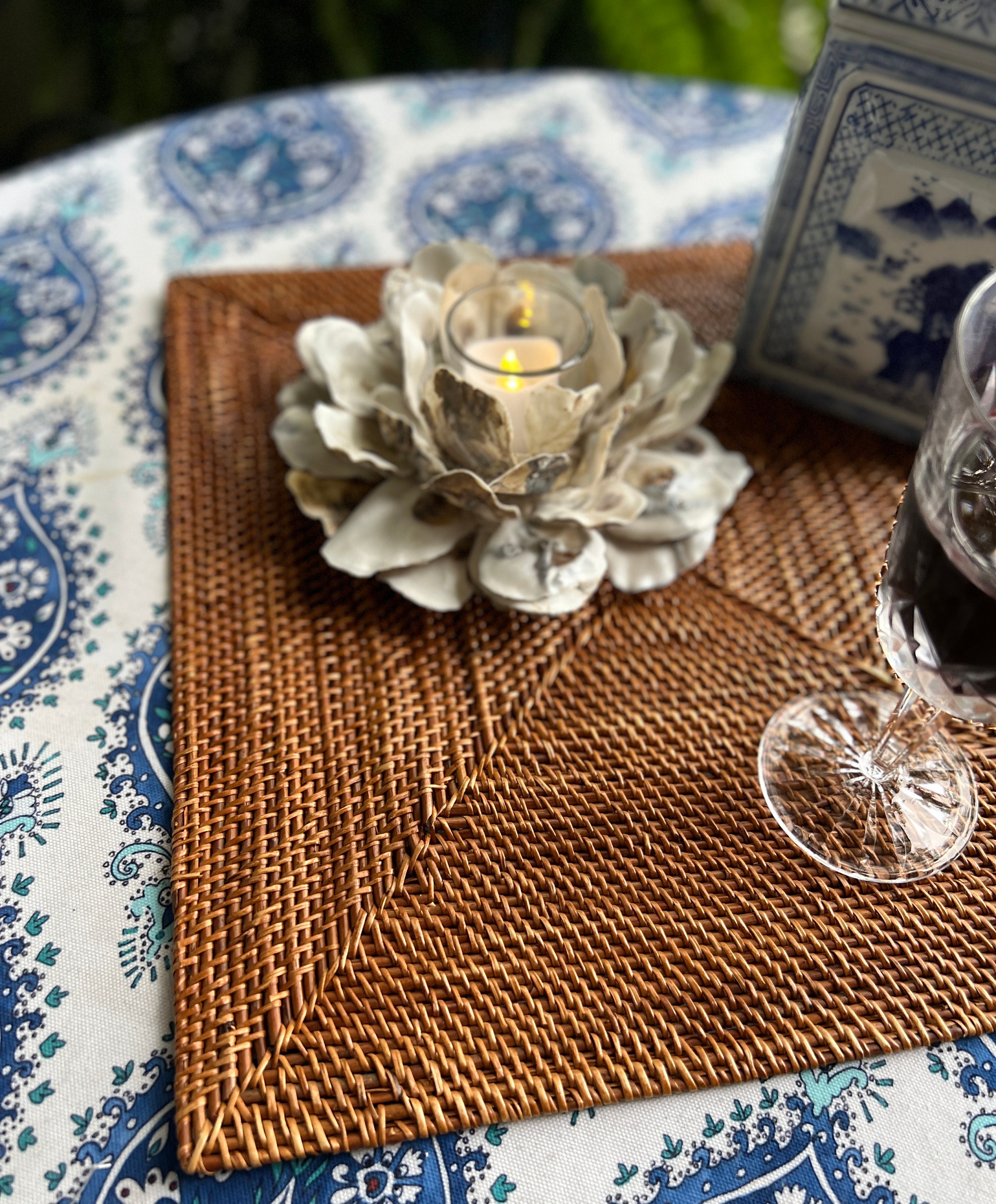 Oyster Shell Votive Candle Holder Oyster Cluster Candle - Etsy