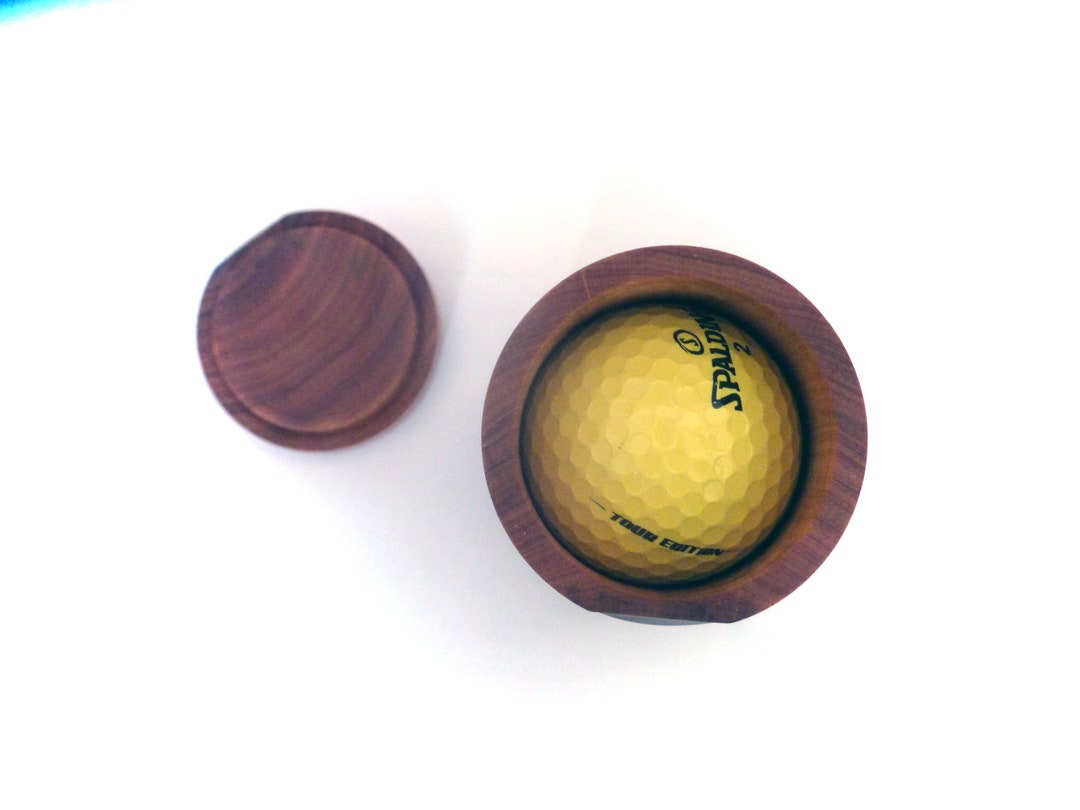 Custom Wooden Golf Ball Box Fathers Day Gift - Etsy