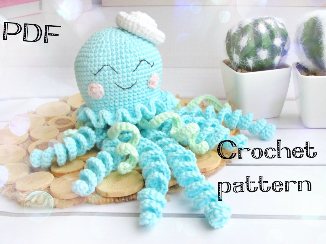 Сrochet Octopus, Easy Crochet Pattern, Amigurumi Crochet Pattern - Etsy