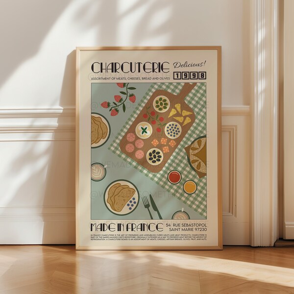 French Kitchen Art - Etsy