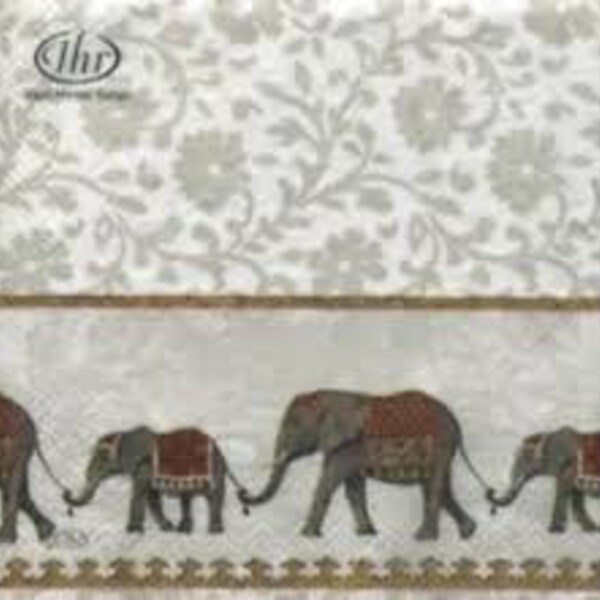 Elephant Napkins - Etsy