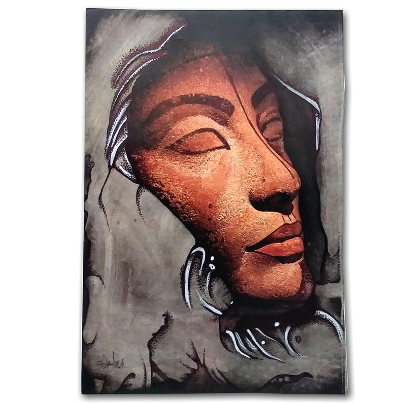 Egyptian Statue Abstract Natgeo 1970s - Etsy