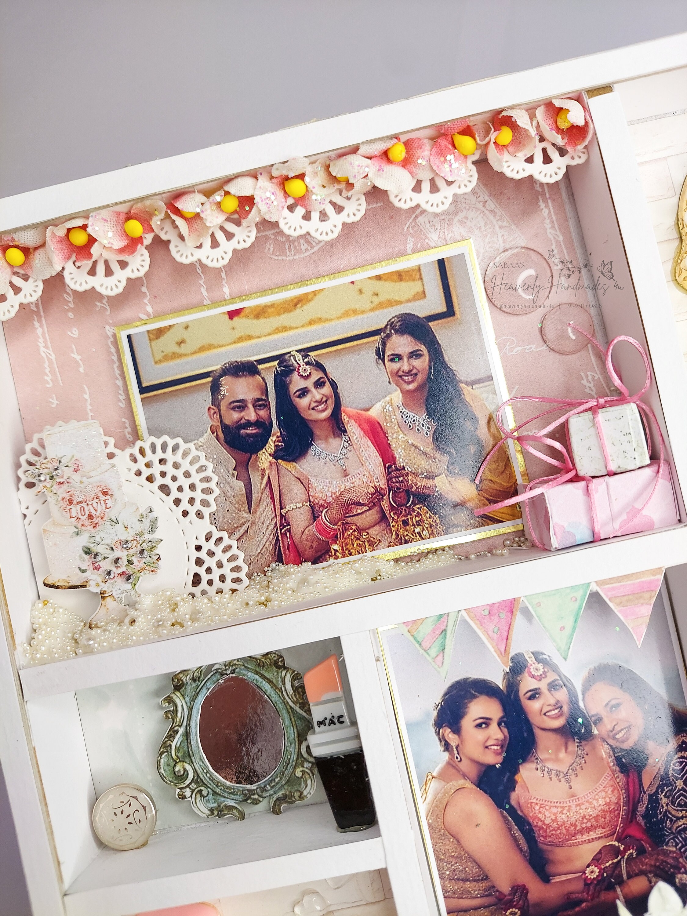 3D Wall Frame in Shadow Box Design With Miniature Set up and Acrylic Lid 12 by 12 Inches - Etsy