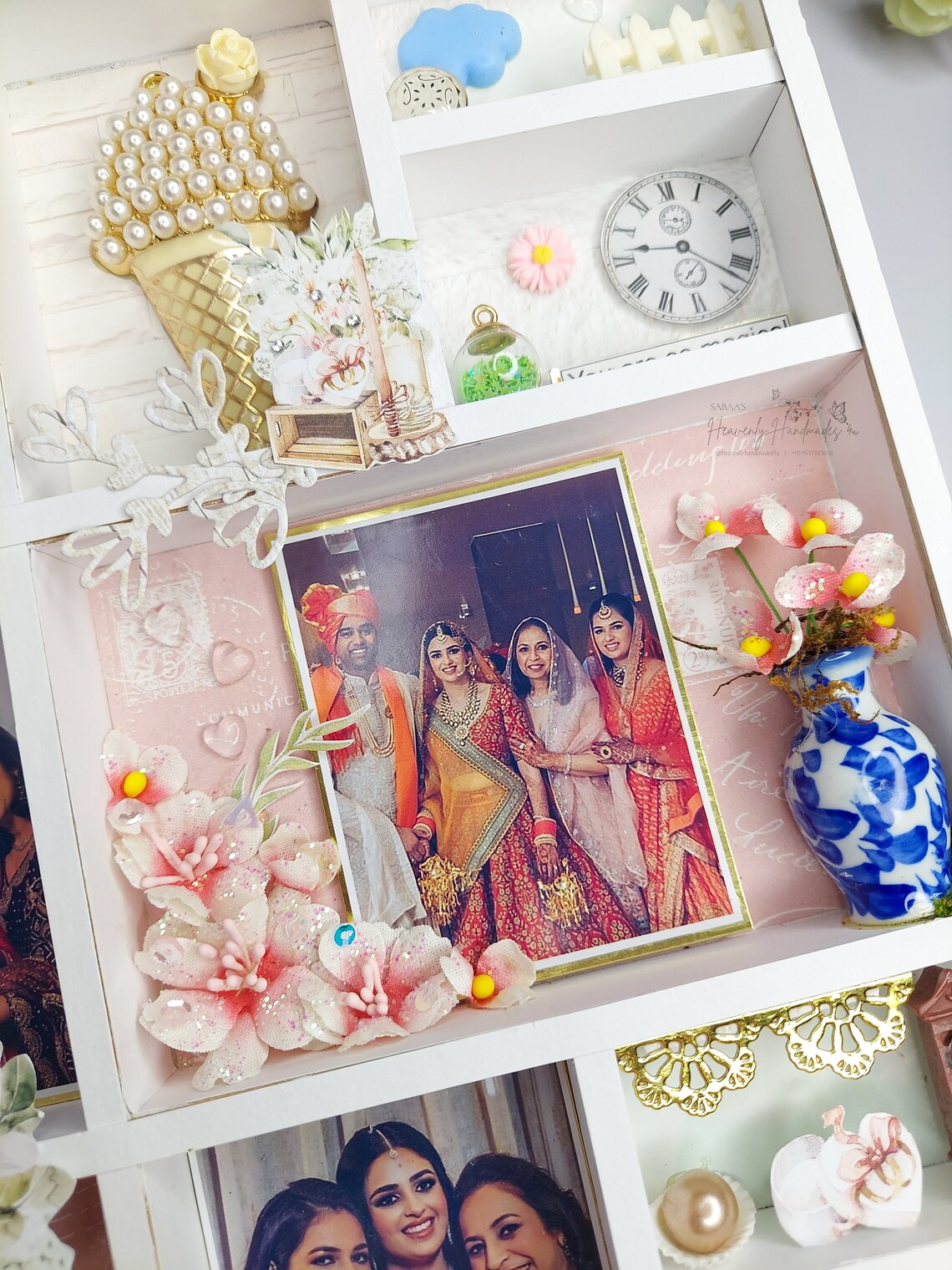 3D Wall Frame in Shadow Box Design With Miniature Set up and Acrylic ...