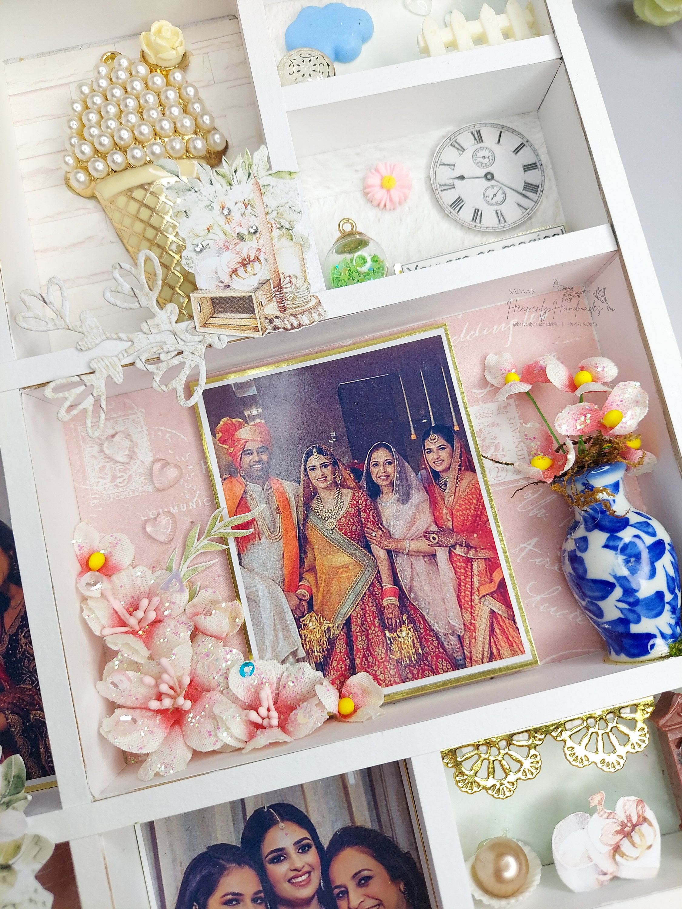 3D Wall Frame in Shadow Box Design With Miniature Set up and Acrylic ...