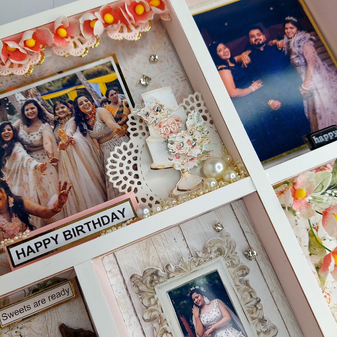 Creative Wall Frame Shadow Box Wall Frame With Lid 12 by 12 Inches ...