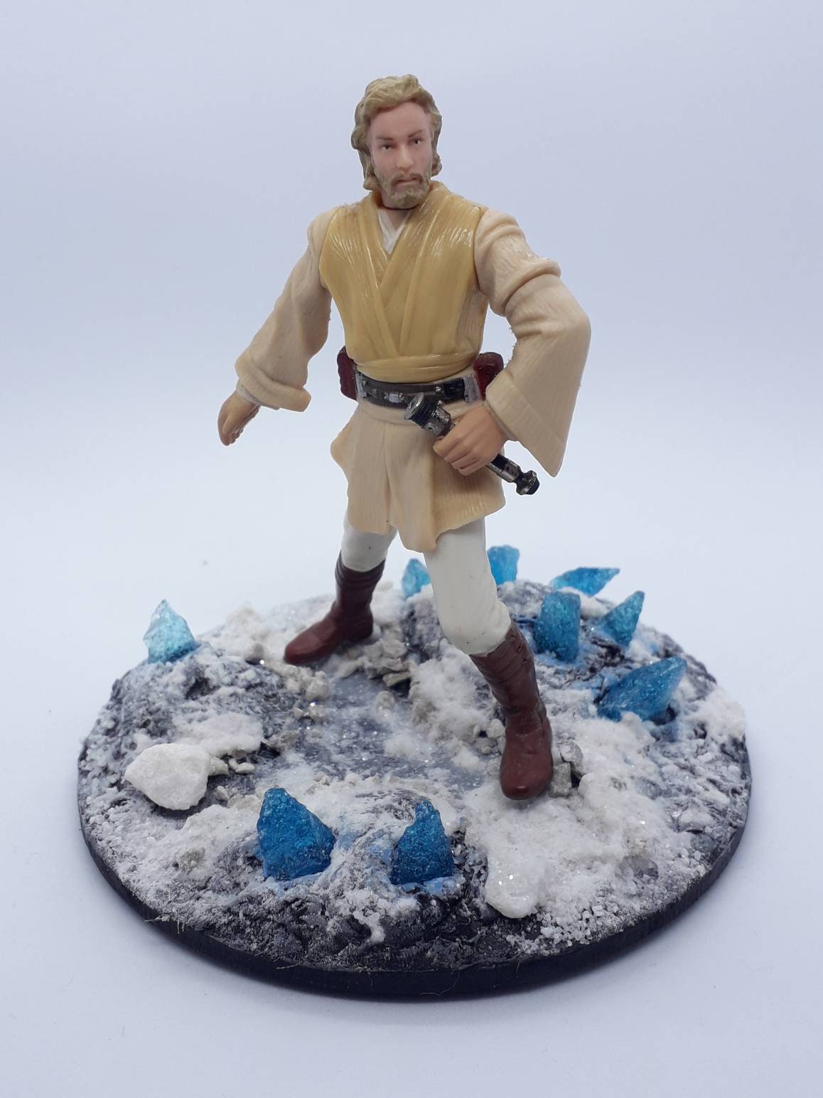 Blue Kyber Crystal Star Wars Themed Display Base. - Etsy