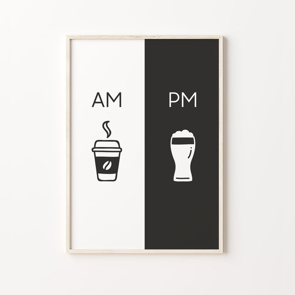 Am Pm Sign - Etsy