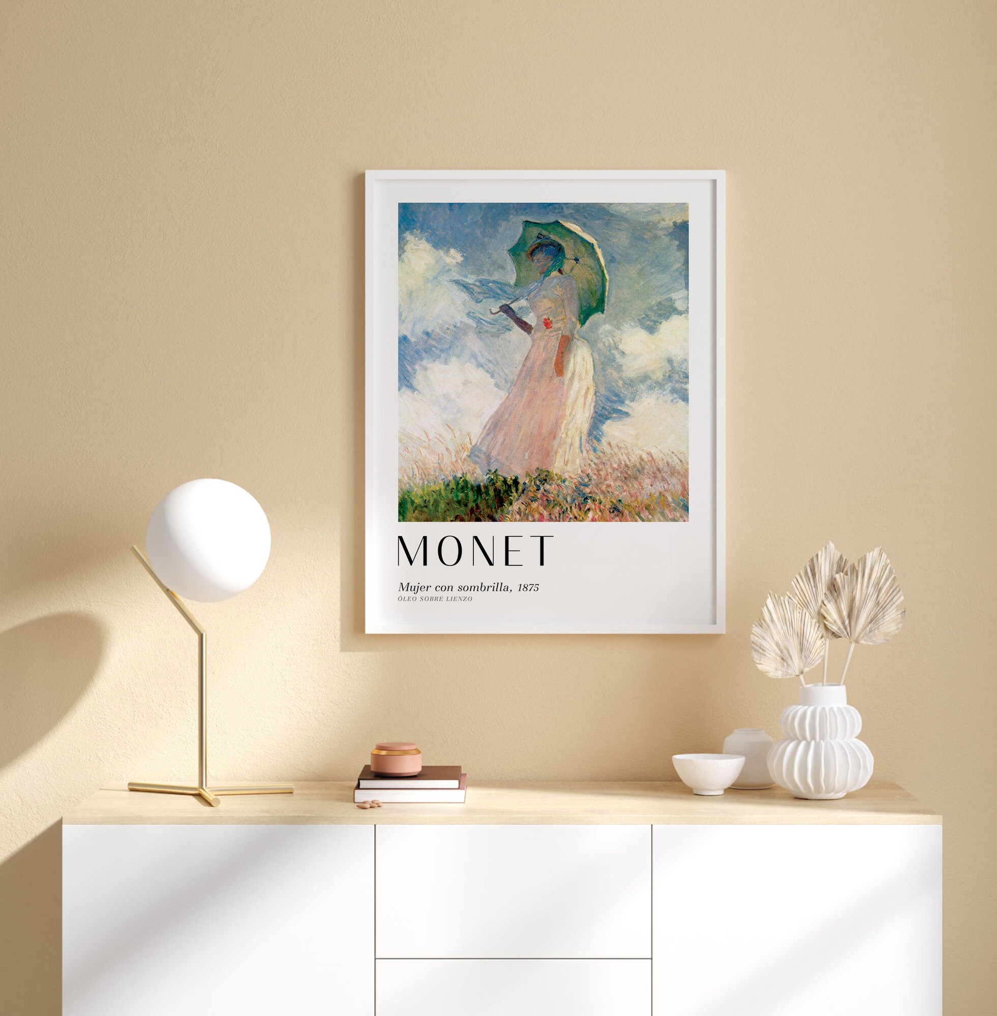 Claude Monet Woman With a Parasol Printable Art Monet - Etsy