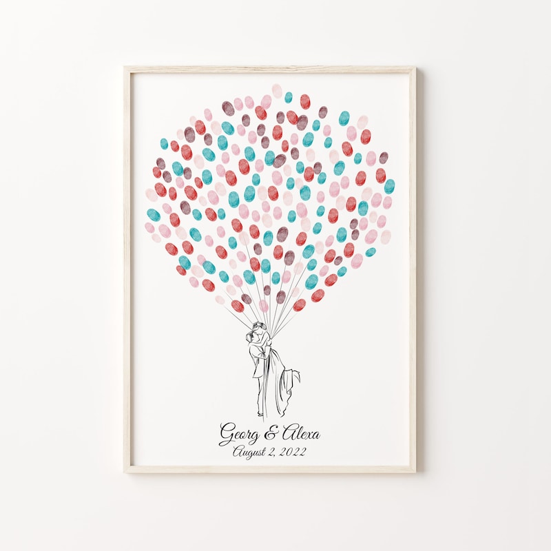 Fingerprint Balloons - Etsy