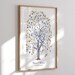 PRINTABLE GUEST BOOK, Personalized Tree Fingerprint Guest Book ...