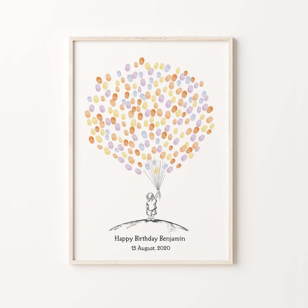 Fingerprint Balloons - Etsy