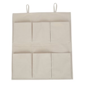 Cotton Canvas Wall Hanging Storage With Multiple Pockets | Canvas ...