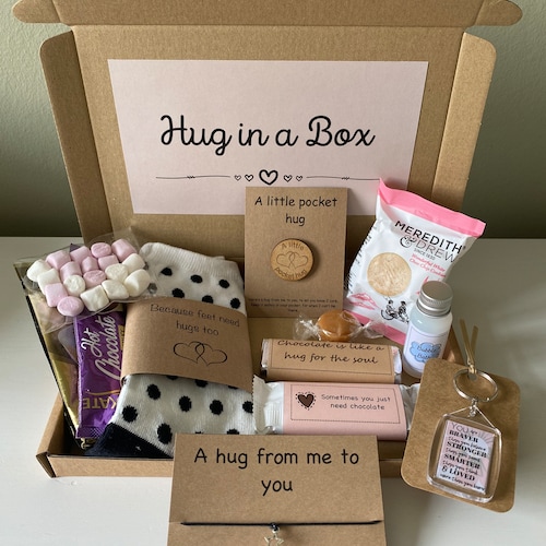 Hug in a Box / Self Care / Virtual Hug / Letterbox Gift / - Etsy