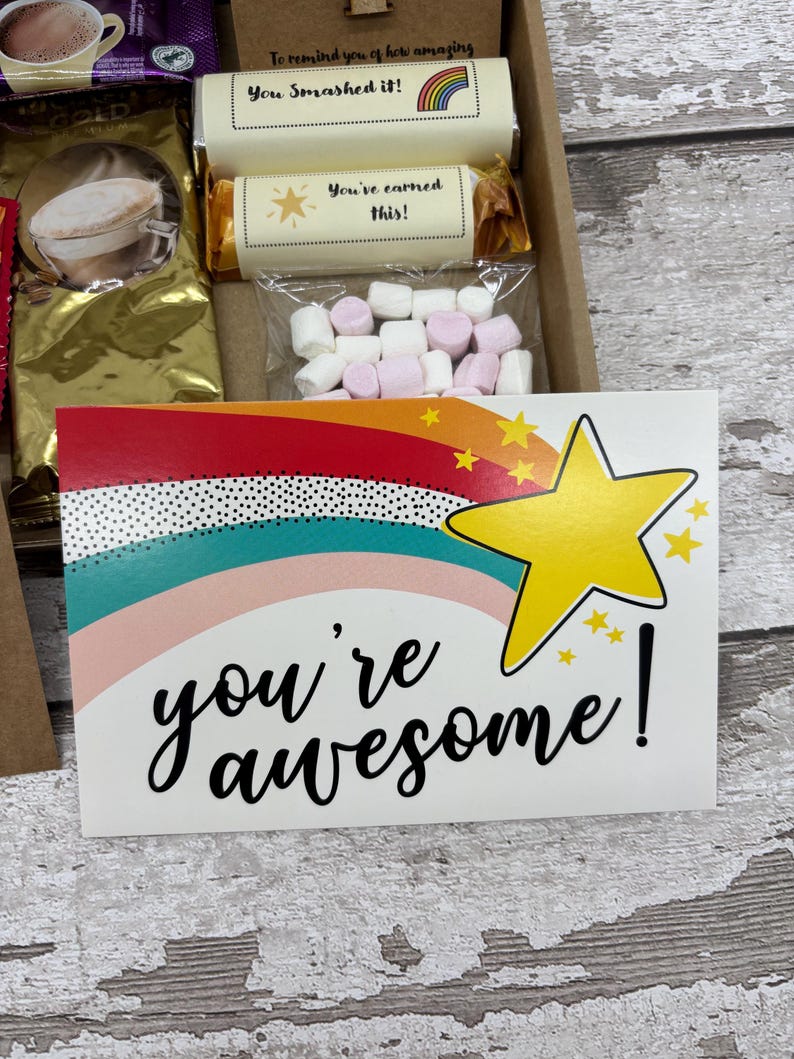 Well Done Gift Box | Hug in a Box | Letterbox Gift | Personalised ...