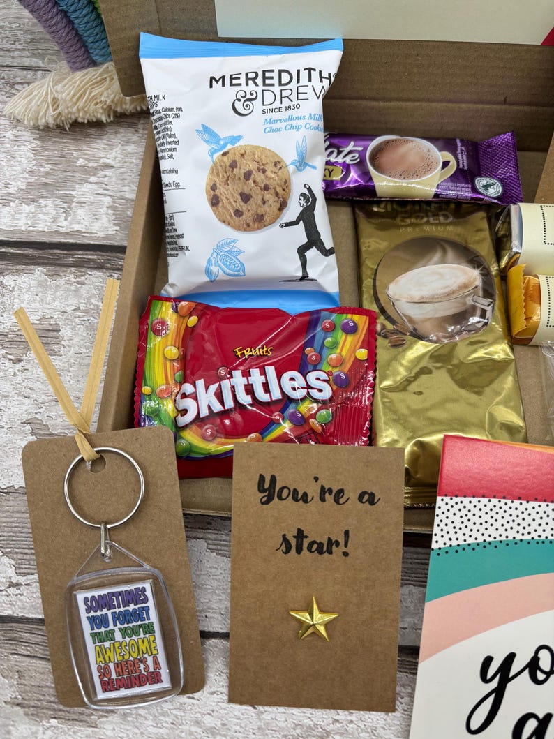 Well Done Gift Box | Hug in a Box | Letterbox Gift | Personalised ...