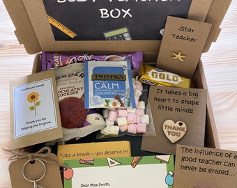 Teacher Prize Box | Etsy UK