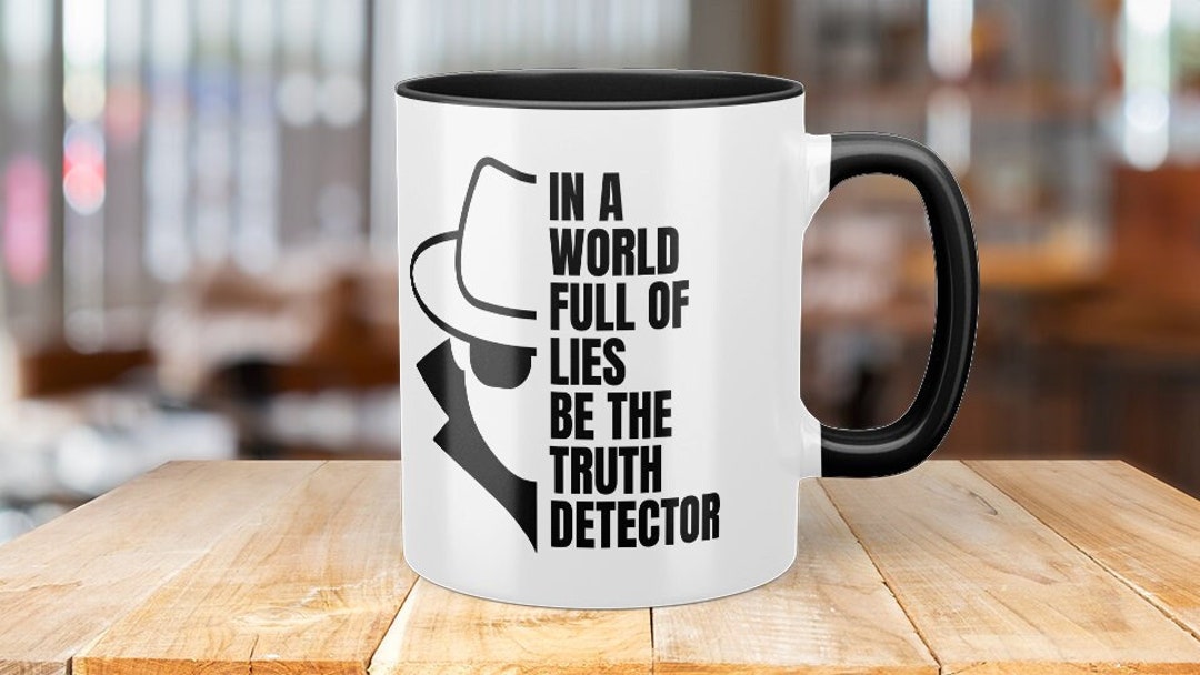 Truth Detector Mug: Certified Fraud Examiner Gift, CFE Investigator - Etsy