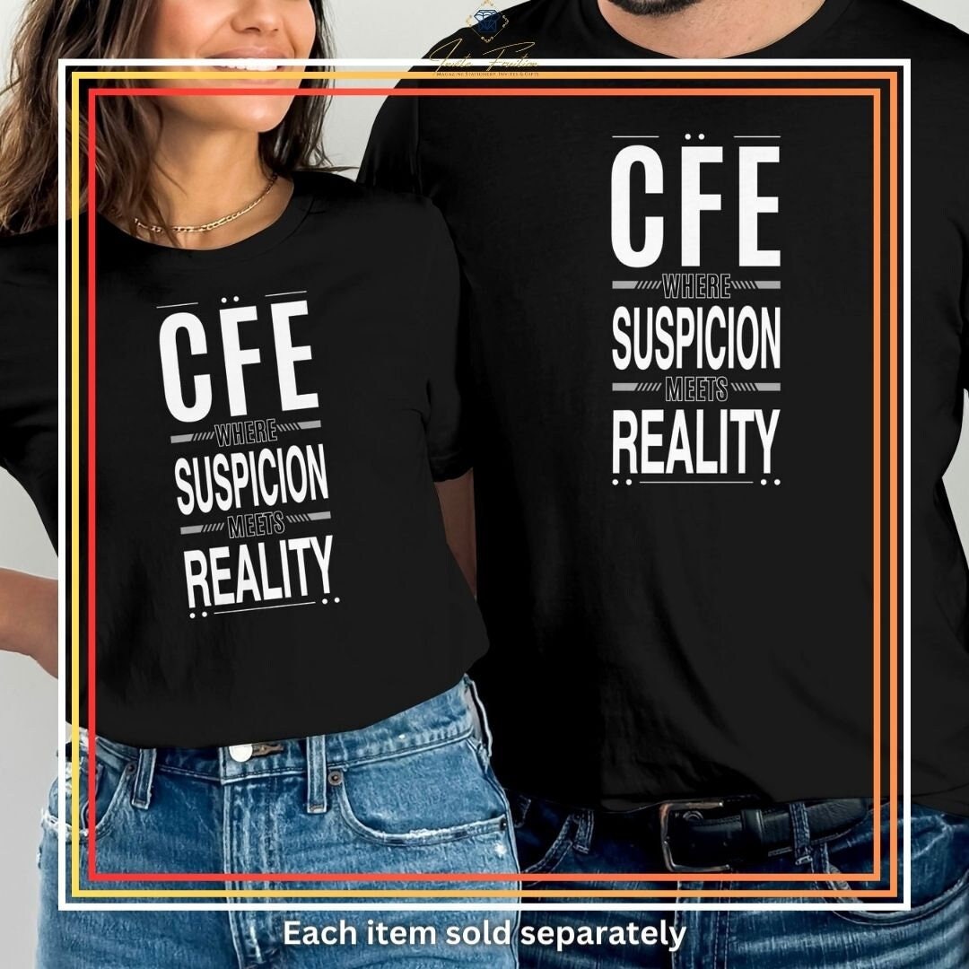 CFE Certified Fraud Examiner T-shirts & Sweatshirts for Boss Manager ...