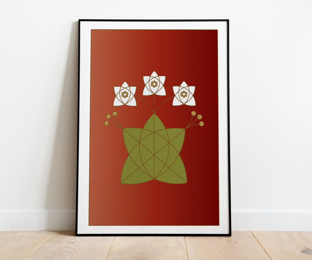 Tribe of Reuben Fine Art Print - the Mandrake Flower - the Tribes ...