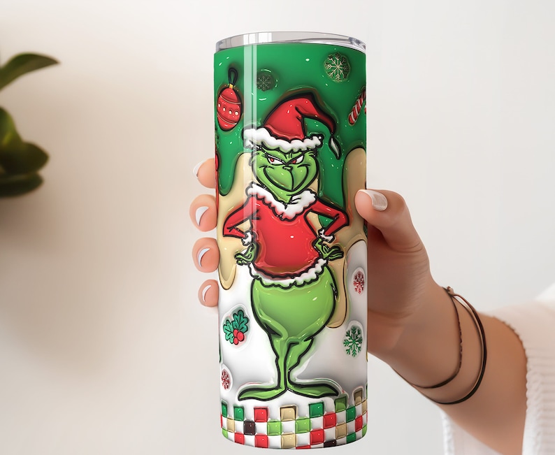 Sip and Smile: Merry Cartoon Characters Tumblers for Holiday Happiness ...