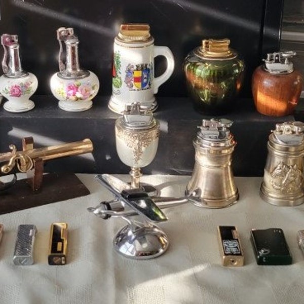Table Lighters Vintage - Etsy