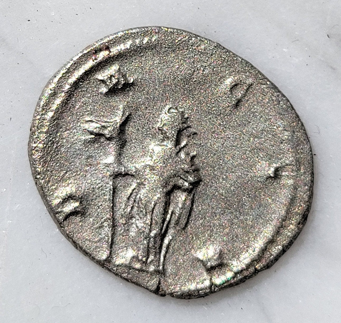 GREAT TRAJAN DECIUS Coin of Ancient Emperor decius Portrait on a Silver ...