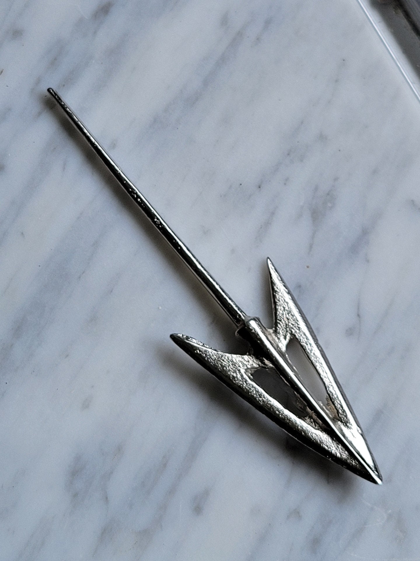 CIRCA 800-1050CE, MEDIUM VIKING Longshot Bronze Arrowhead Battle Relic ...