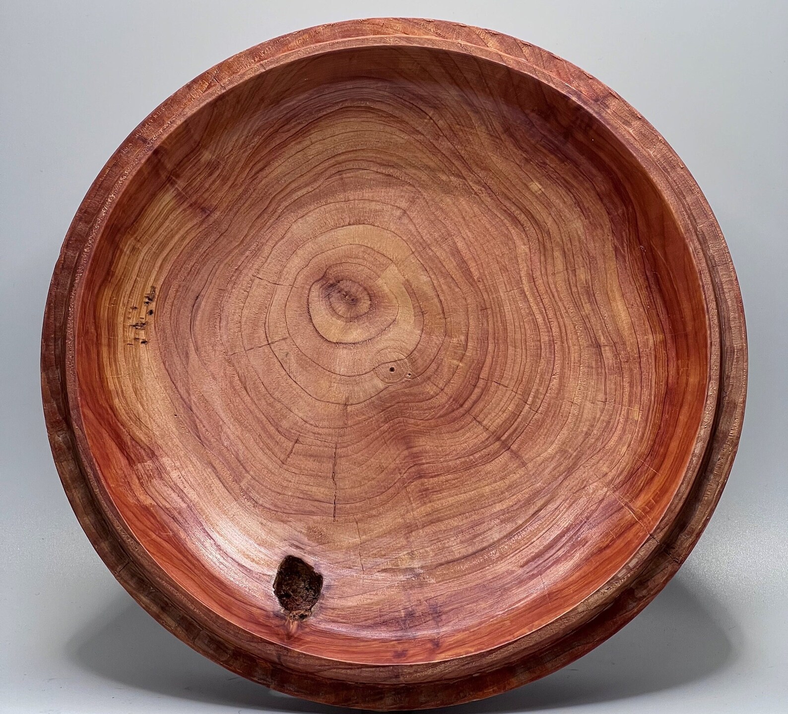 Red Cedar Lidded Bowl, Hand-turned Wood Container - Etsy