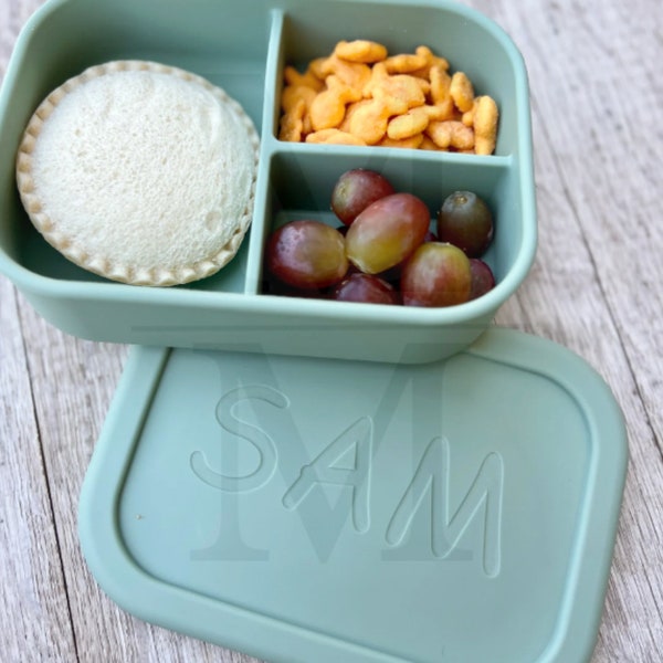 Kids Silicone Bento Box - Etsy