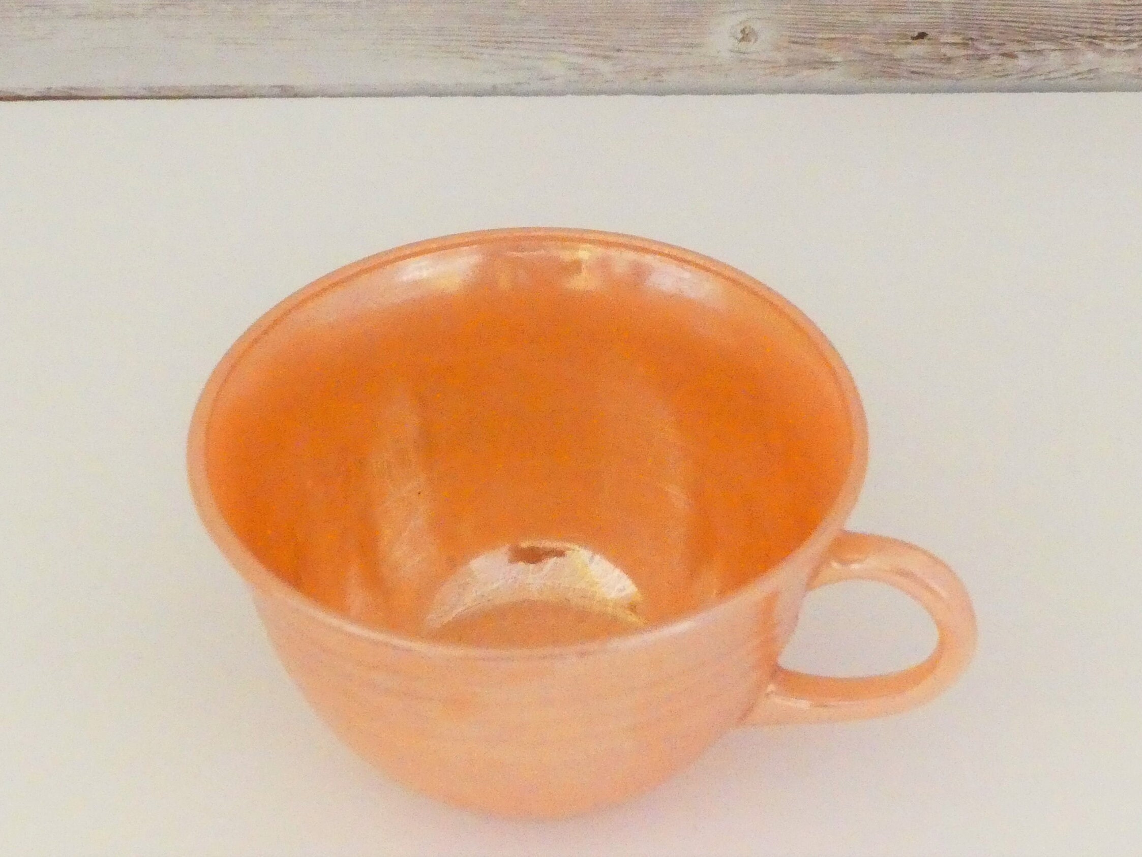 Fire King Peach Lusterware Tea Cup-laurel Leaves - Etsy