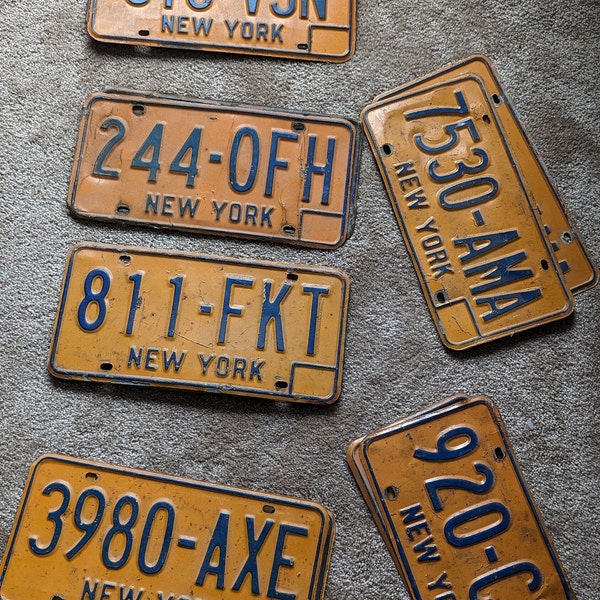 Ny License Plates - Etsy