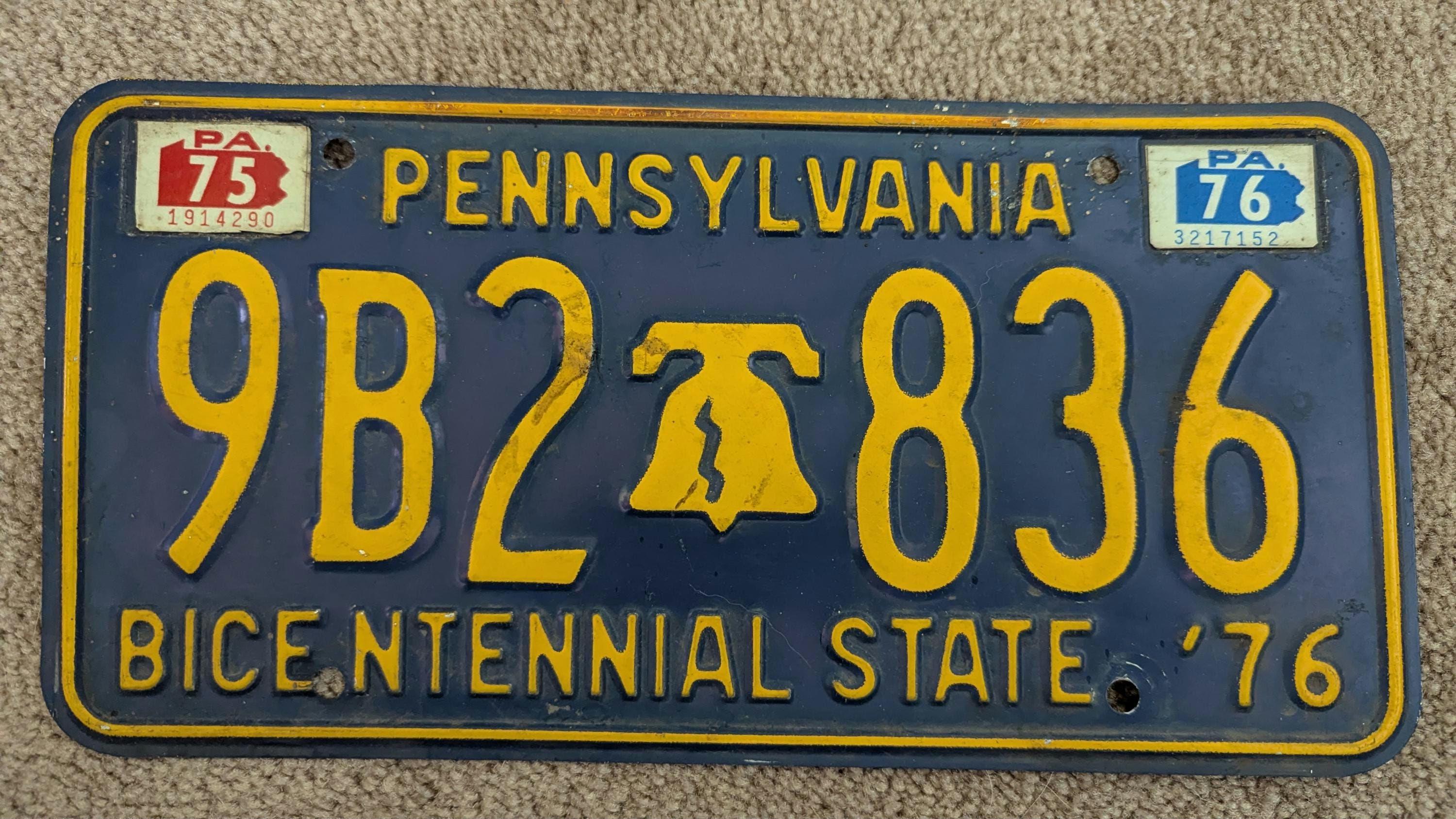 1960's & 1970's NY and PA License Plates - Etsy