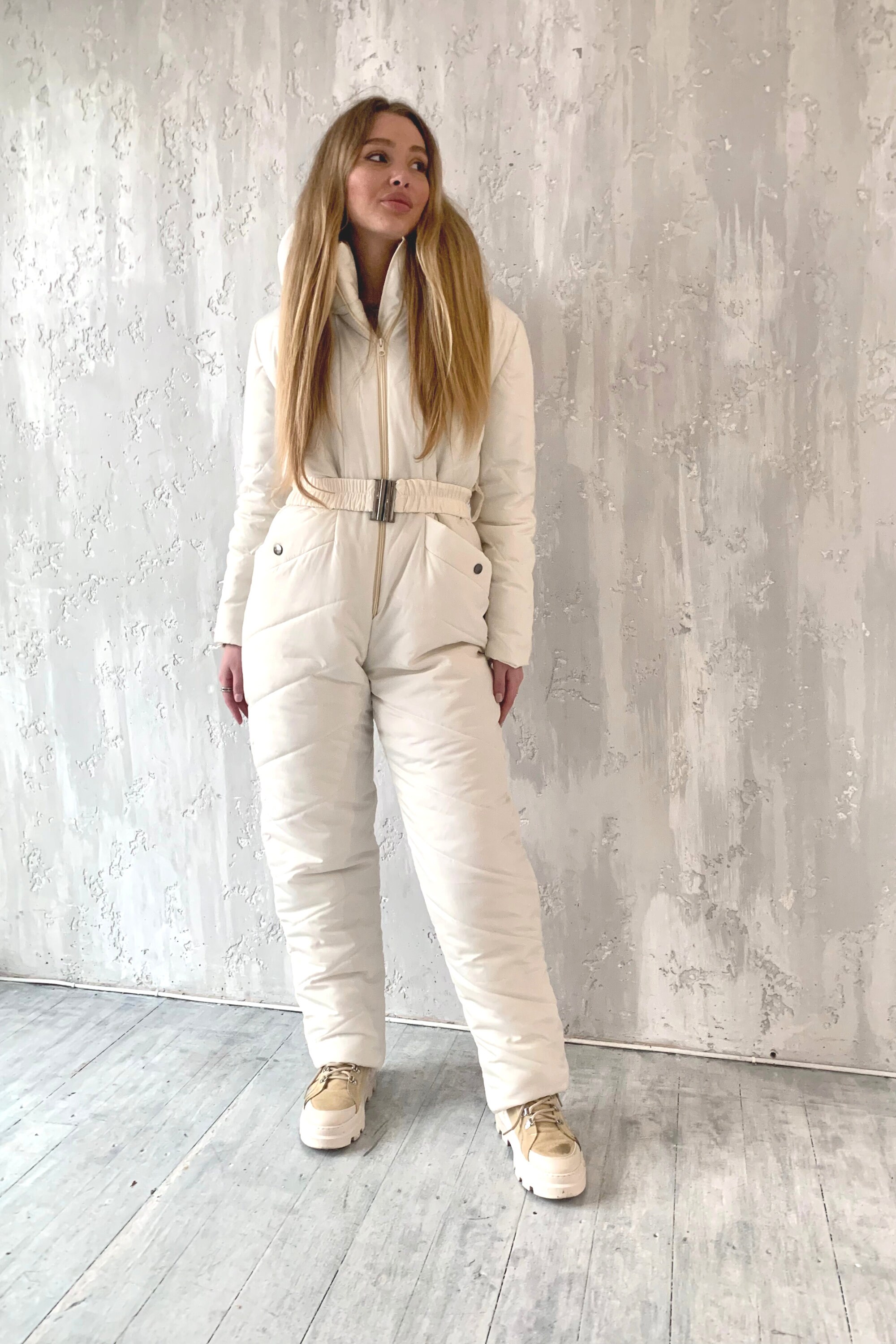 Ski Suit, White Milk Ski Jumpsuit, Ski Overall, Ski Suit Womens, Snow ...