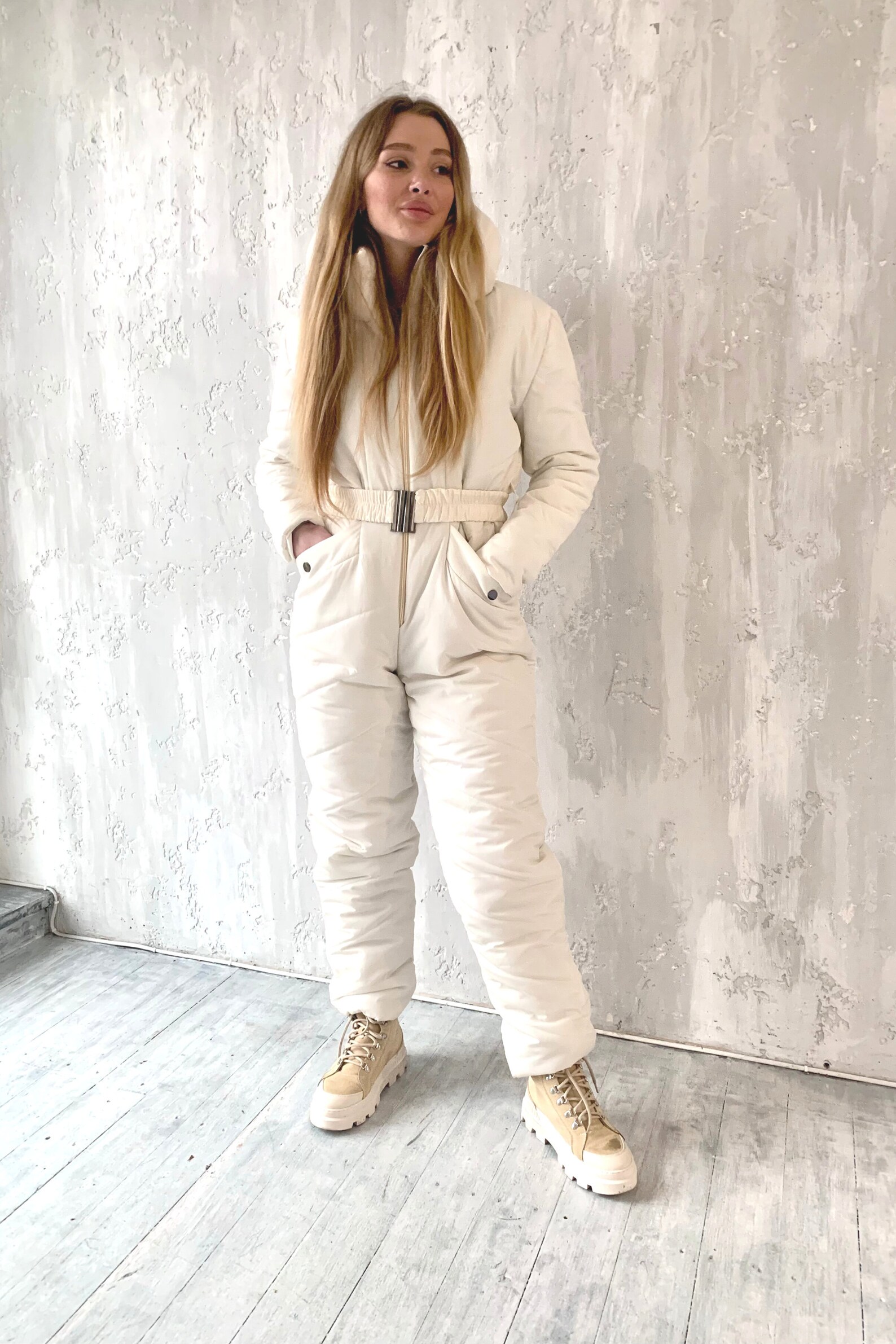 Ski Suit, White Milk Ski Jumpsuit, Ski Overall, Ski Suit Womens, Snow ...