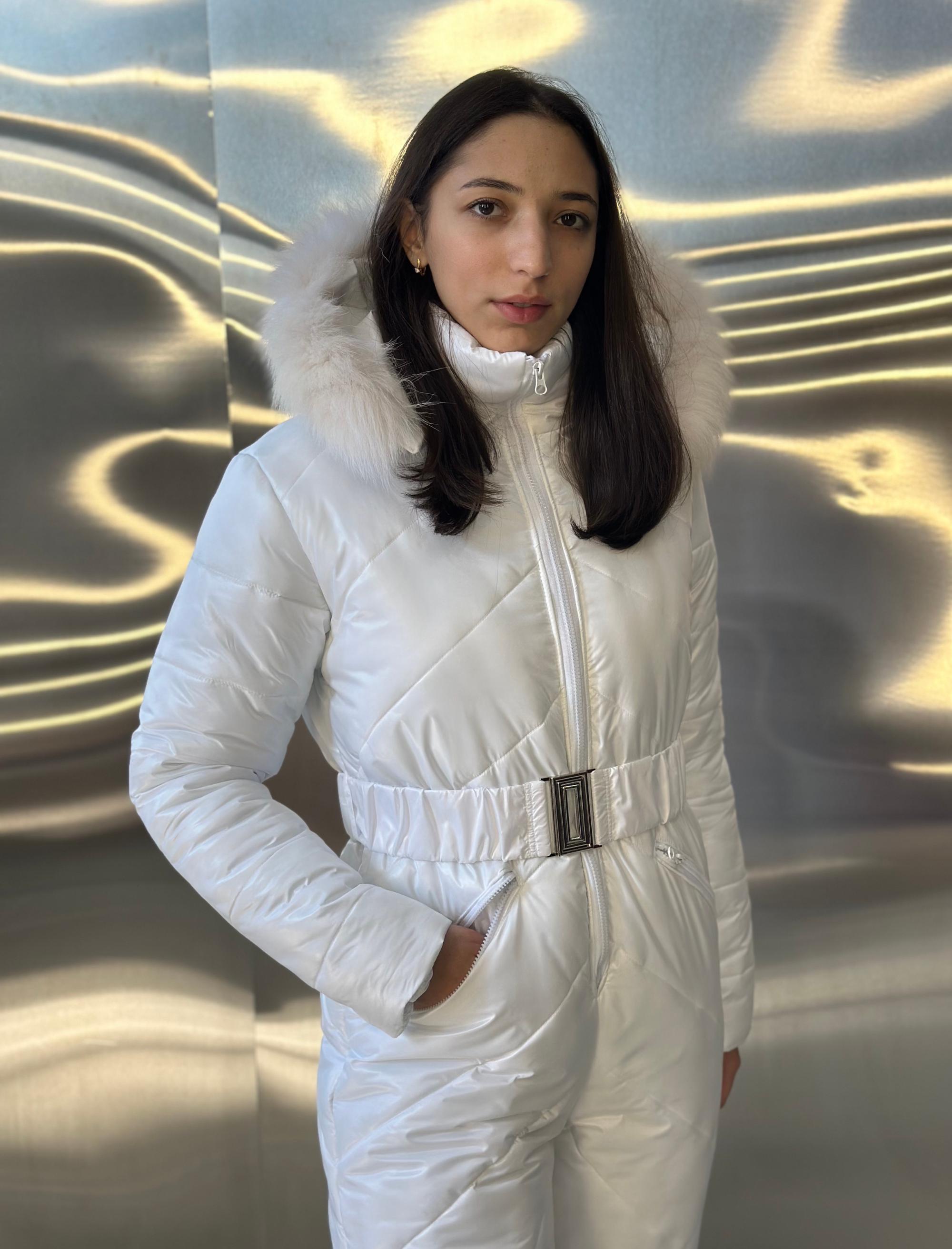 White Ski Suit, Women Ski Jumpsuit, Ski Suit Women, White Winter ...