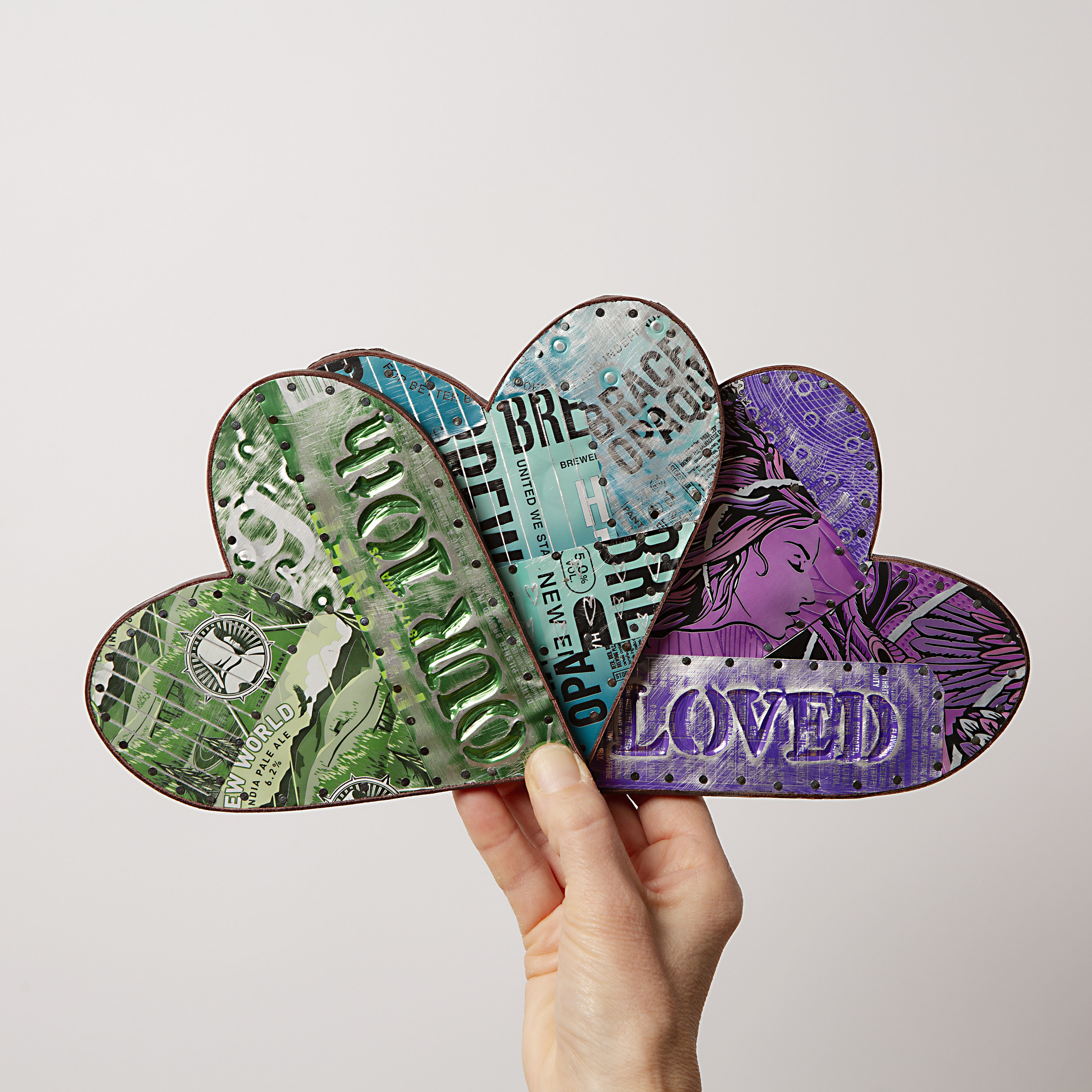 Upcycled Drink Can Heart Craft Kit – Make Your Own - Etsy