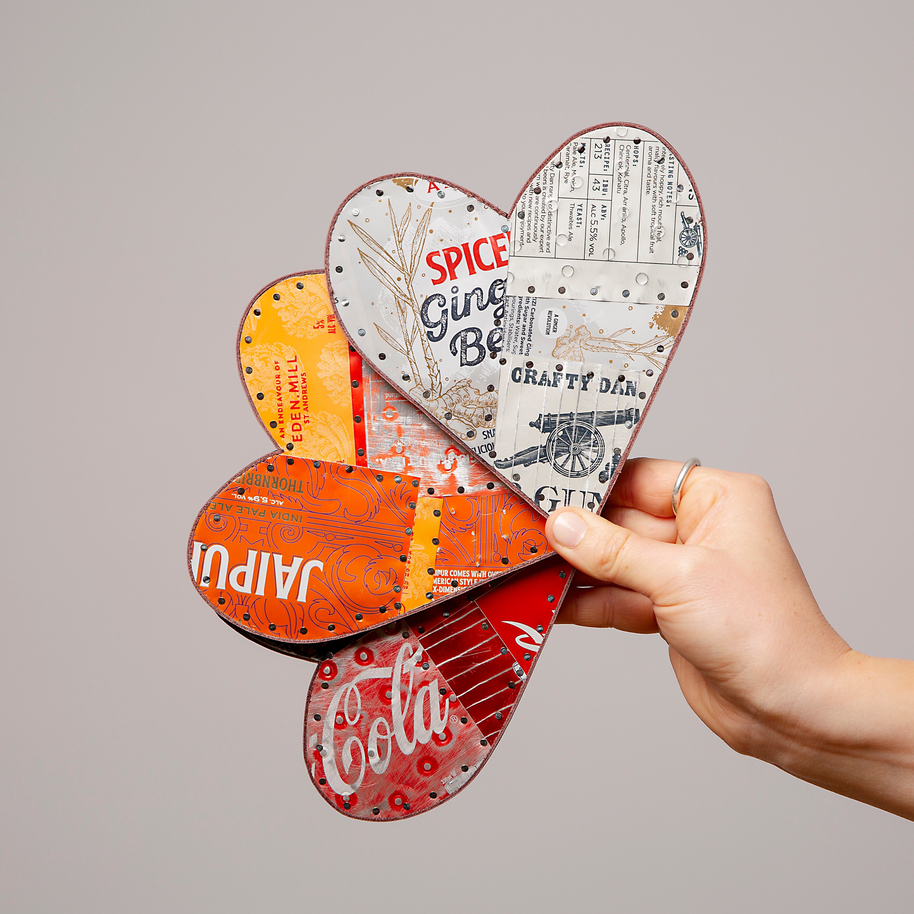 Upcycled Drink Can Heart Craft Kit – Make Your Own - Etsy