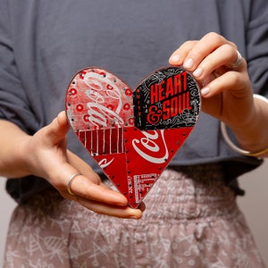 Upcycled Drink Can Heart Craft Kit – Make Your Own - Etsy
