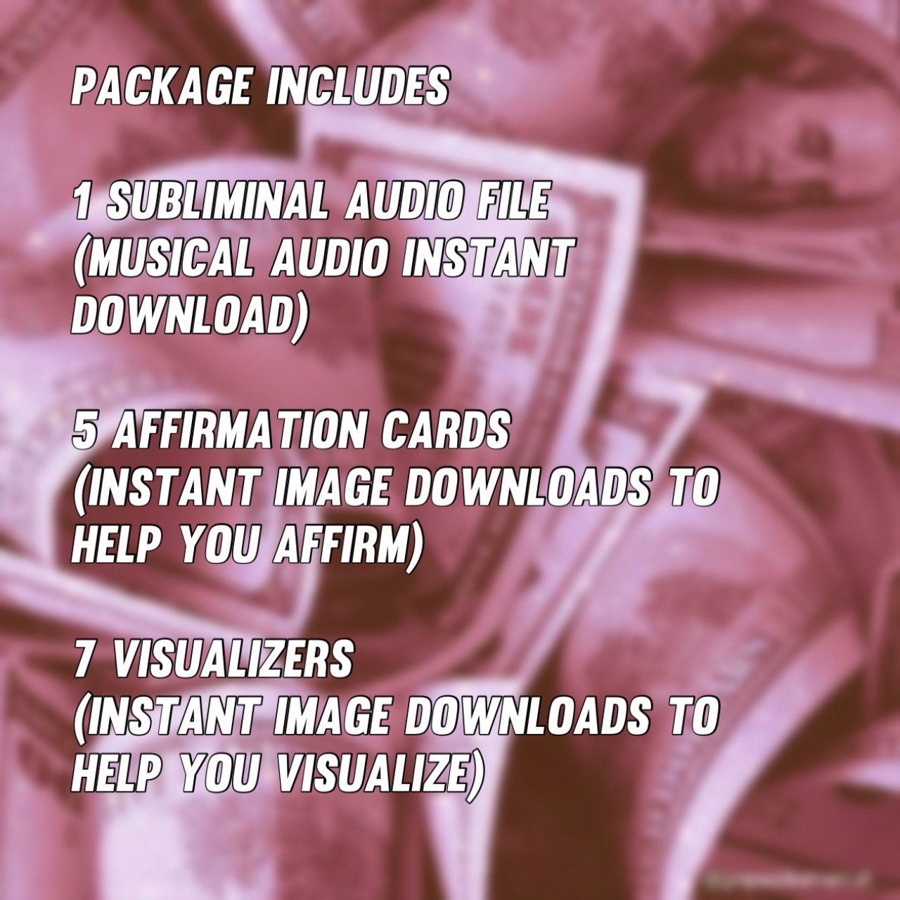 The It Girl Visualization Package Subliminal Audio, Instant Download - Etsy