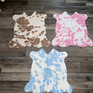 Mini Faux Cowhide - Etsy