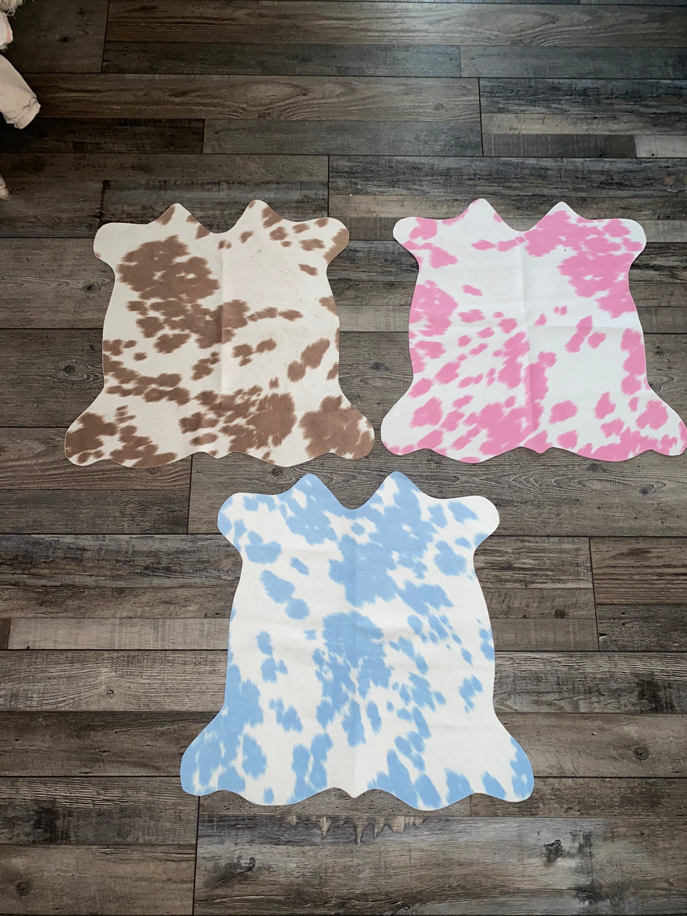 Mini Faux Cowhide - Etsy