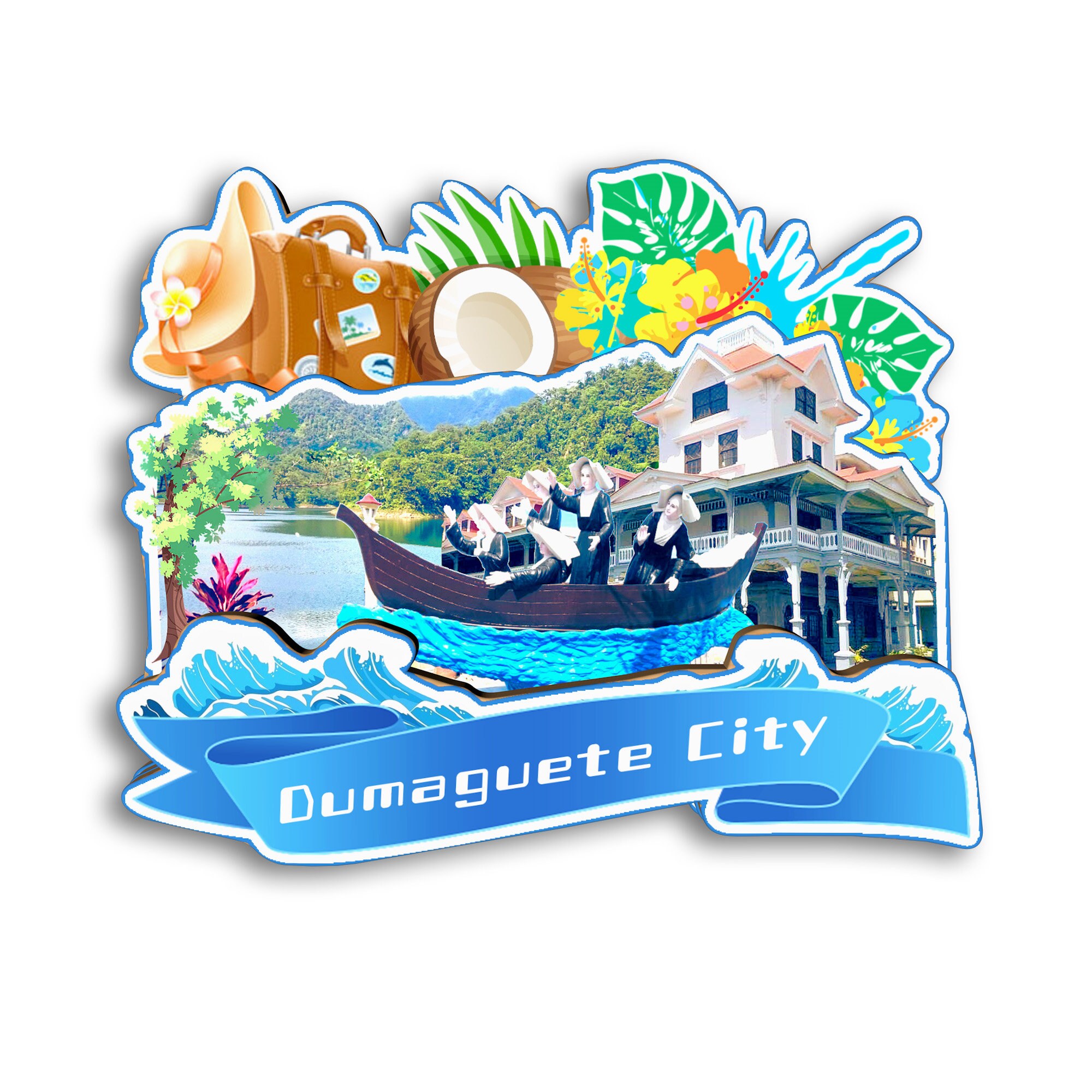 Tagaytay Dumaguete City Taguig City Philippines Fridge Magnet City ...