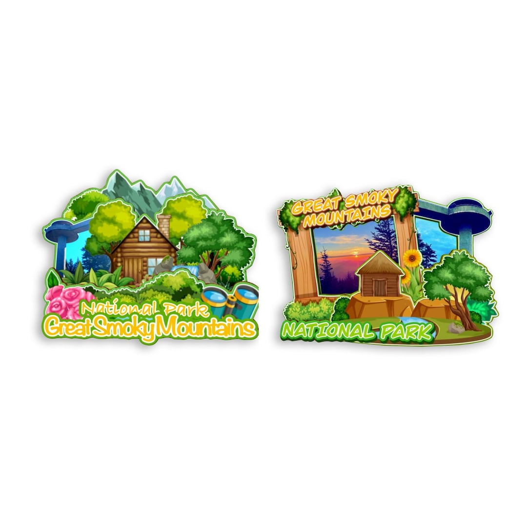 Great Smoky Mountains National Park Tennessee USA Fridge Magnet City ...