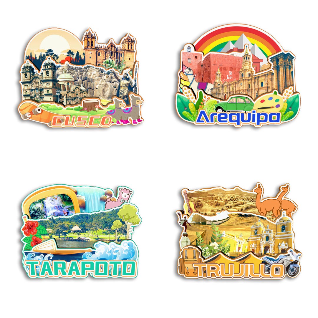 Cusco Peru Arequipa Peru Tarapoto Peru Trujillo Perufridge Magnet City ...