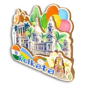Varanasi Kolkata Goa Rishikesh India Fridge Magnet City Trvavel ...