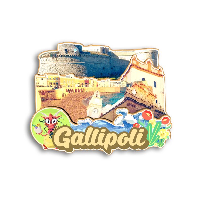 Vicenza Taormina Gallipoli Bolzano Italy USA Fridge Magnet City Trvavel ...